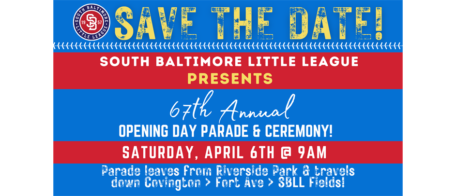 South Baltimore Little League > Home